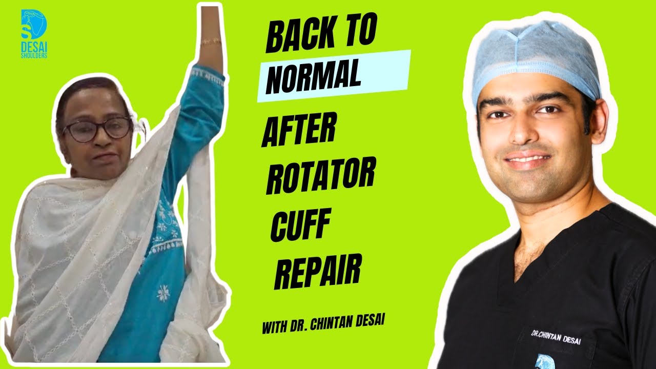 Complete 360 shoulder movements after shoulder surgery - Rotator cuff ...
