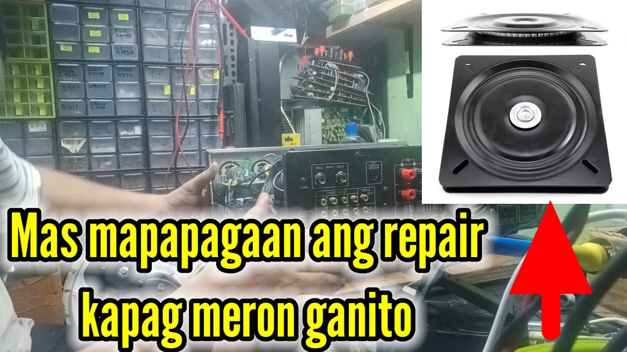 Lazy susan square steel rotary 360 turntable - YouTube