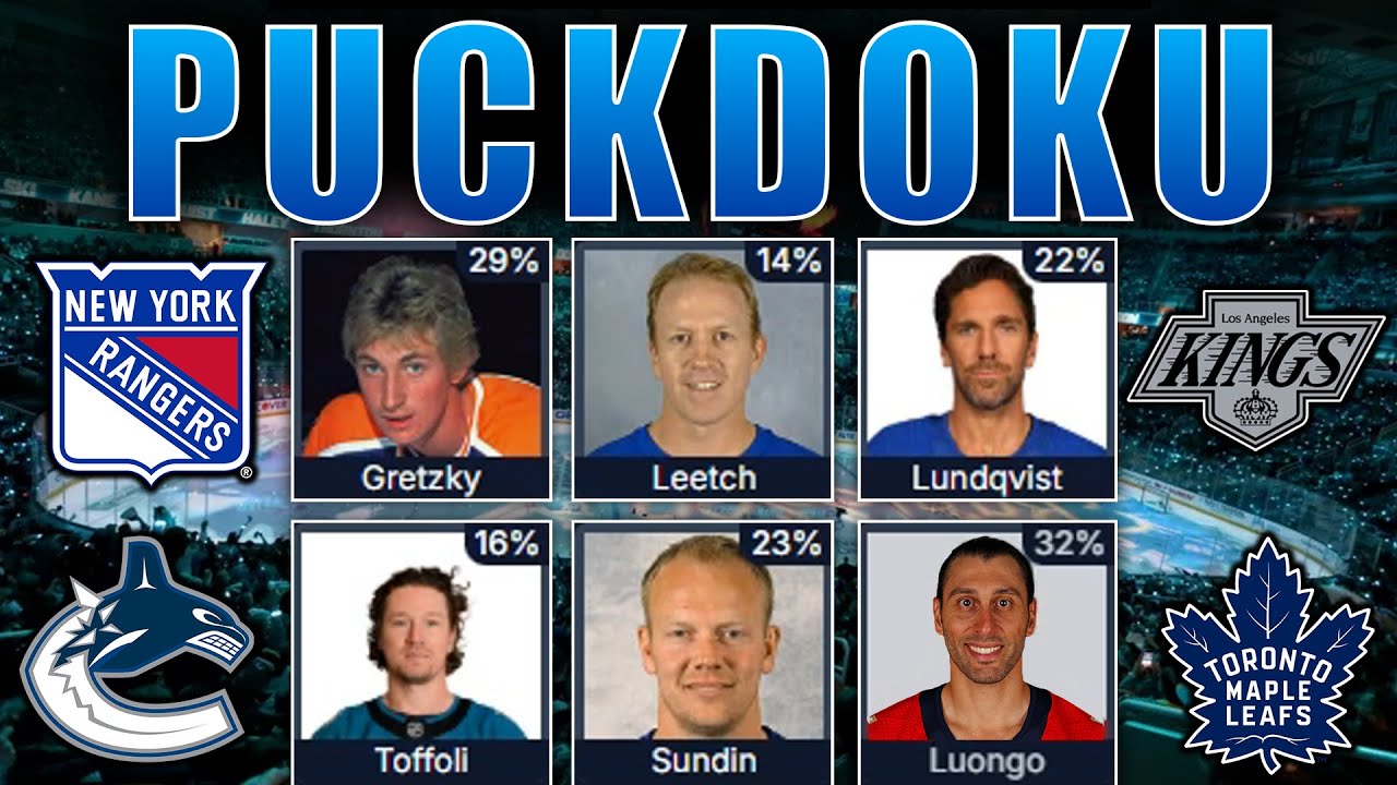 Puckdoku NHL Trivia w/ Johnny Superbman ep 33 - YouTube