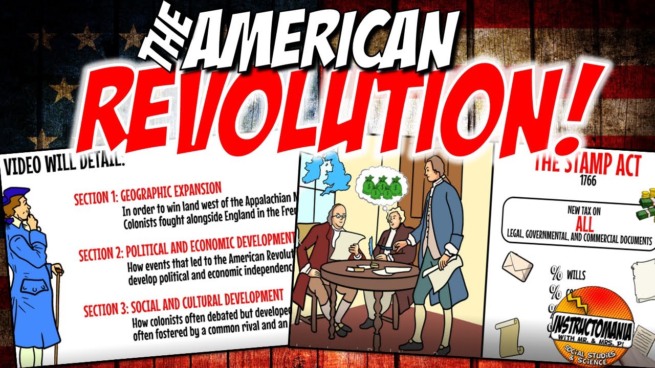 The American Revolution US History Whiteboard Animation Video By ...