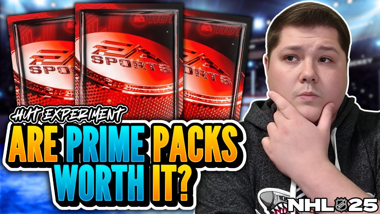 Can I Profit From Prime Packs? | NHL 25 Pack Experiment - YouTube