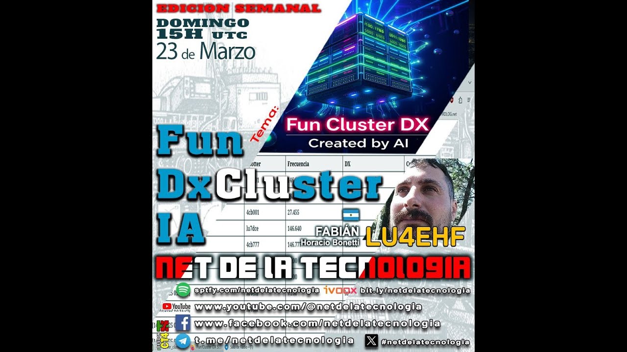 #485 Fun Dxcluster realizado con IA por LU4EHF Fabian - YouTube