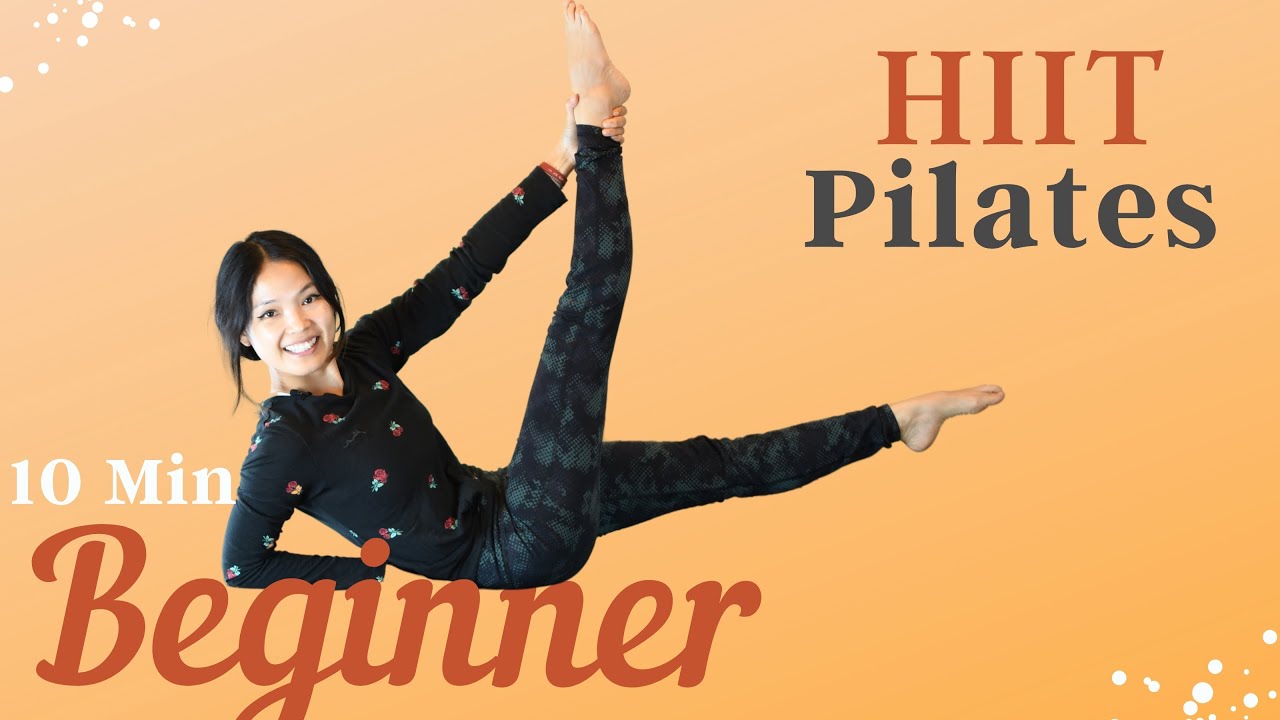 Easy Fat Burn HIIT Pilates Workout For Beginner | No Jumping At Home ...