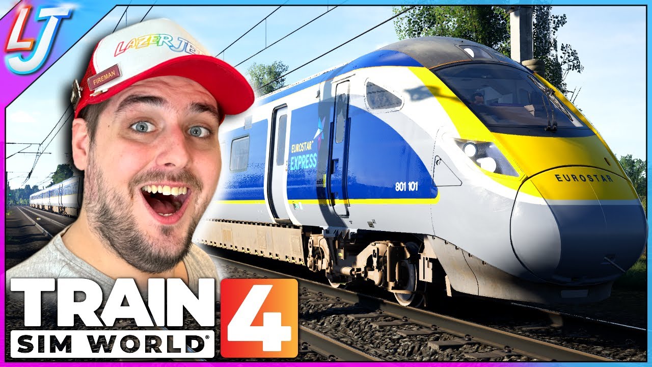 I MADE The Eurostar! | Train Sim World 4 (Custom Livery) - YouTube