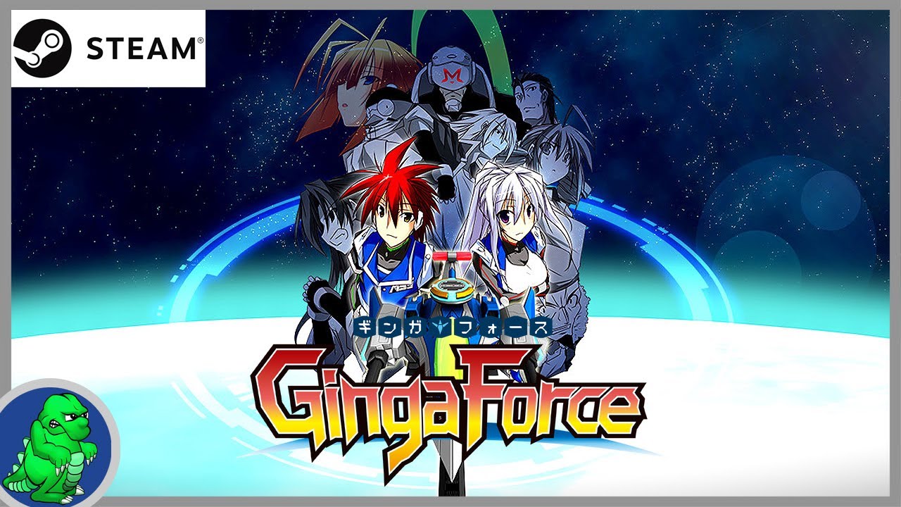 Ginga Force ギンガフォース 👾 | PC | Gameplay: Anime-inspiriertes Vertikal ...