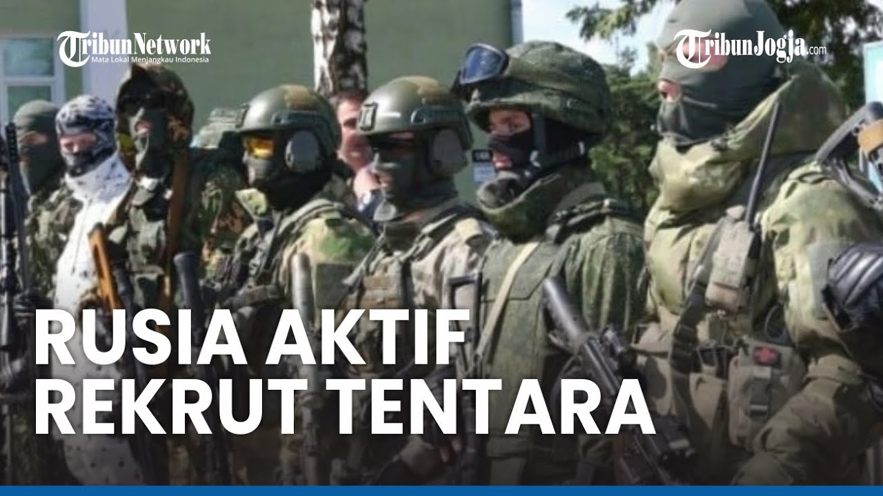 MOSKWA TELAH REKRUT 280.000 TENTARA SEJAK AWAL 2023 - YouTube