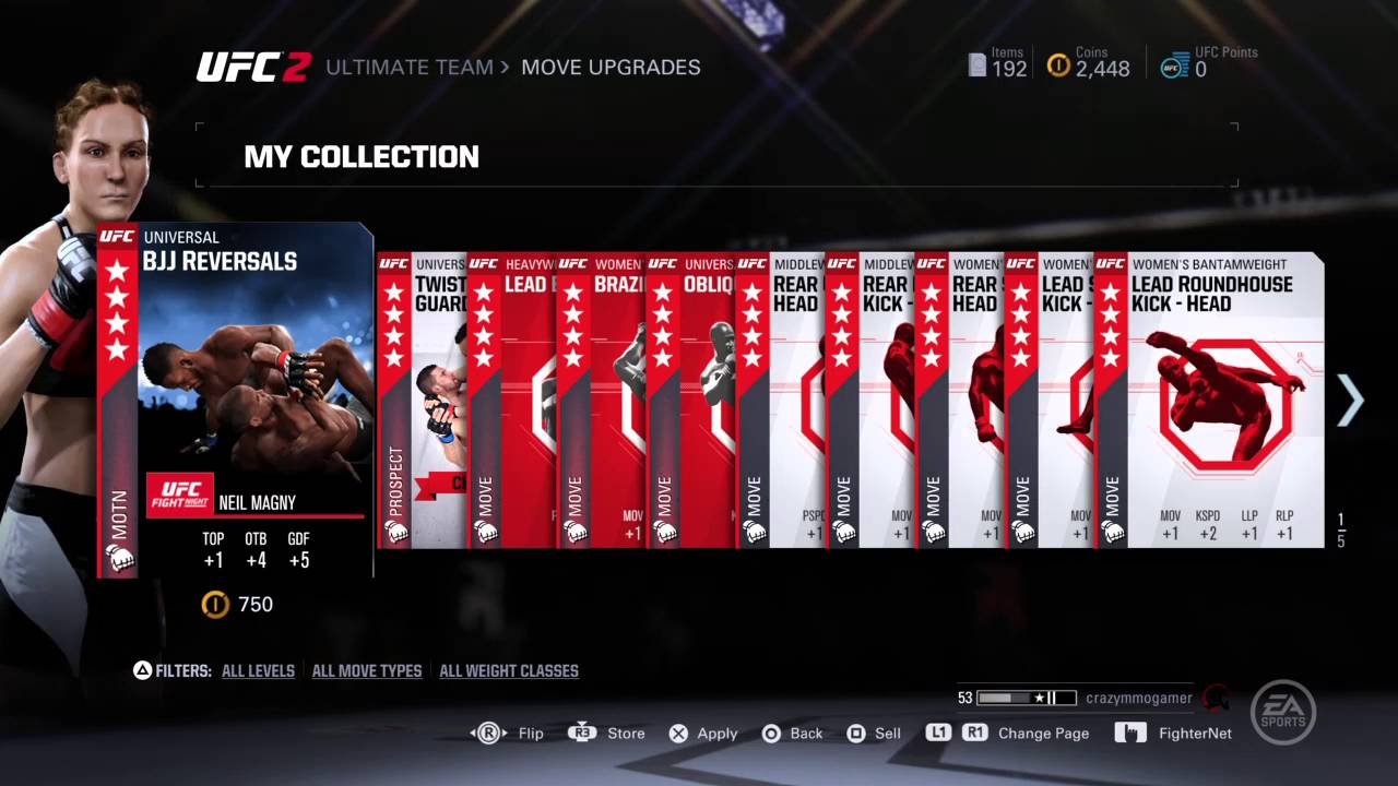 EA Sports UFC 2 Tutorial Part 1 part 1 Ultimate Team wstęp, tworzenie ...