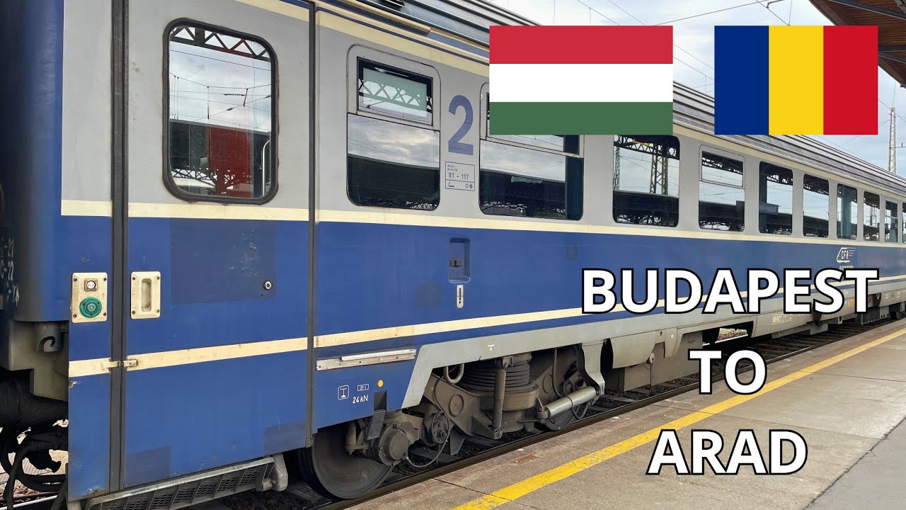 Crossing borders from Budapest to Romania by Train - YouTube