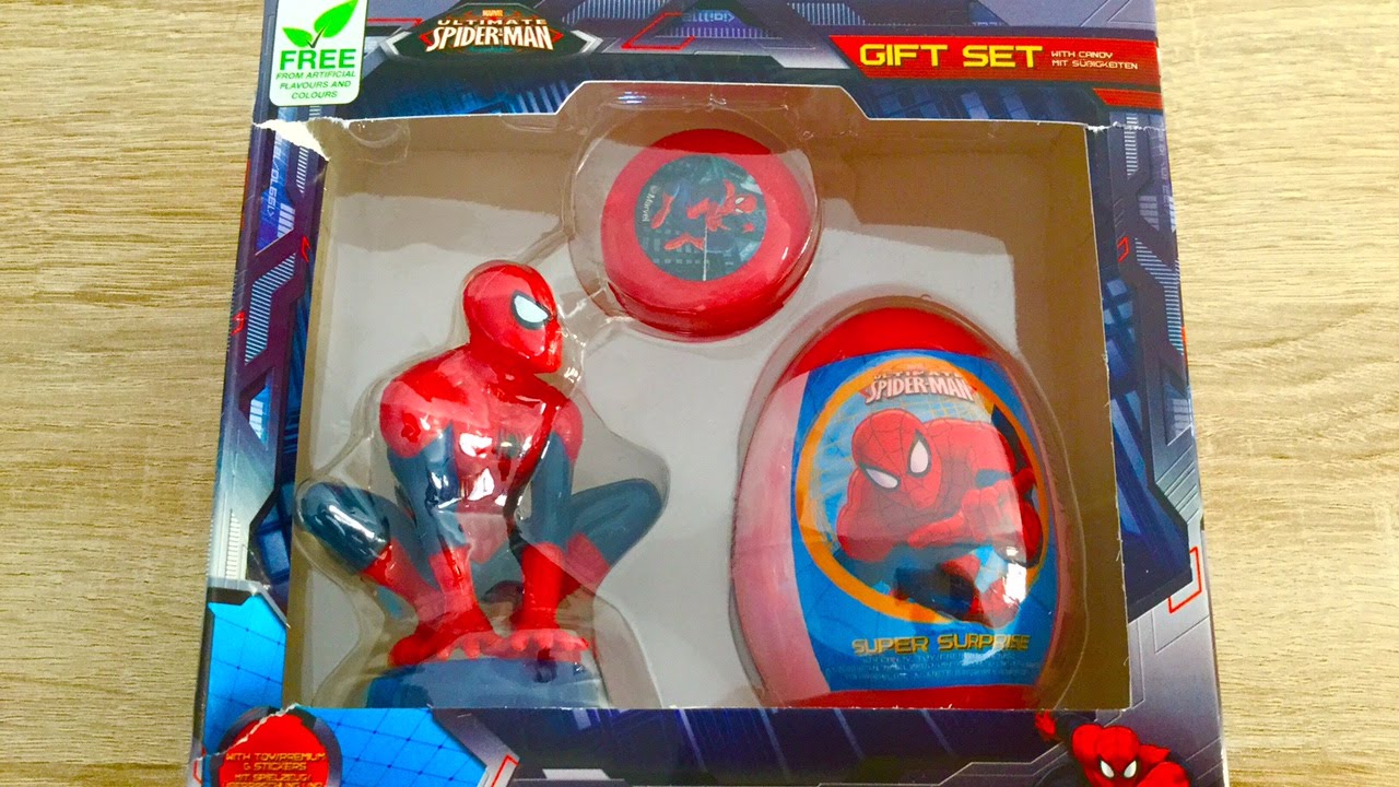 Spider Man Gift Set - YouTube