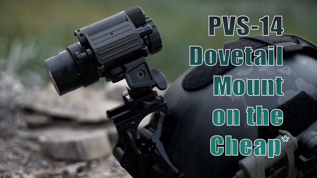 PVS-14 Dovetail Mount on the Cheap* - YouTube