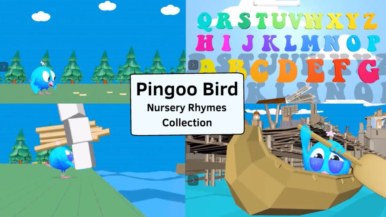 Pingoo Bird Nursery Rhymes Collection | For Kids Songs And Toddlers ...