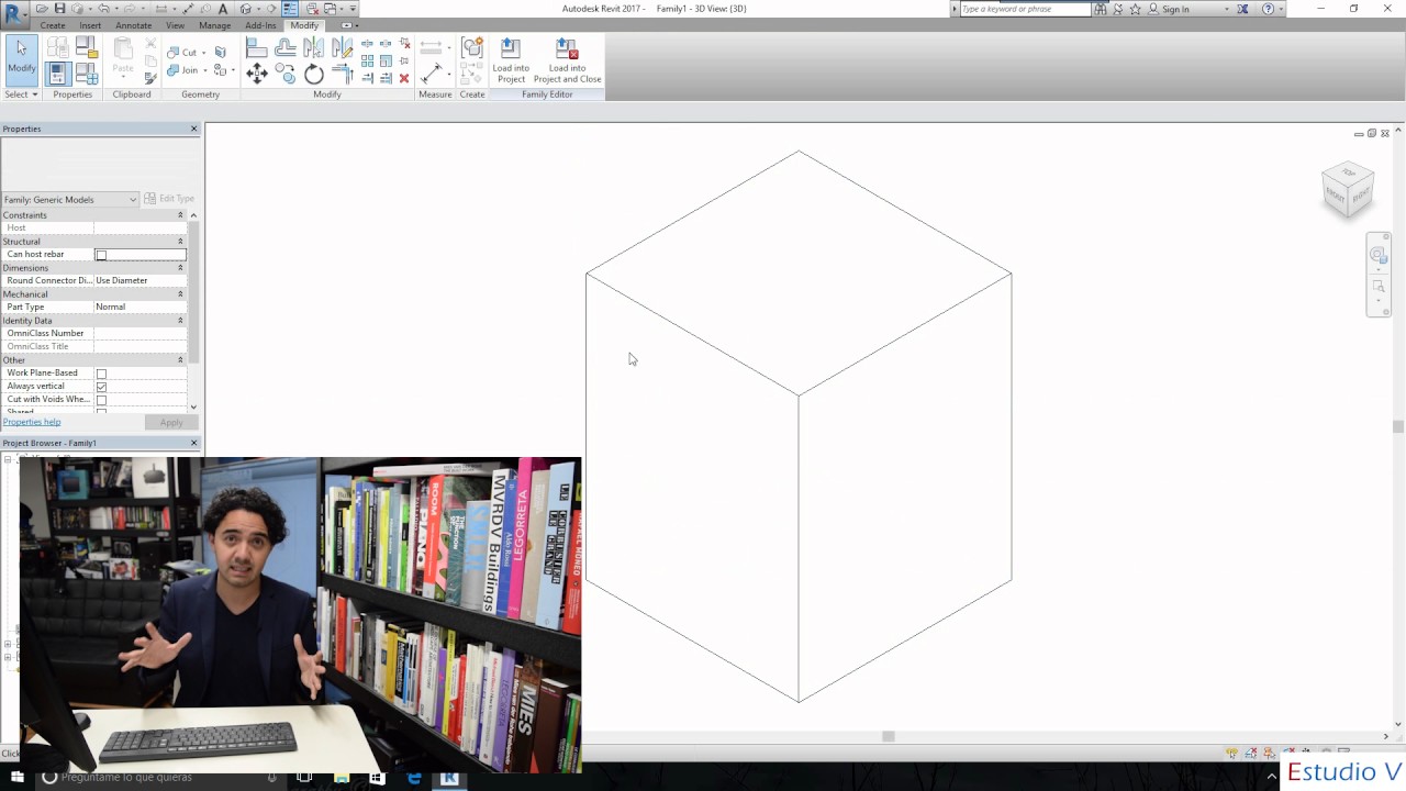 Ejemplo con extrusión - Revit 2017 - YouTube