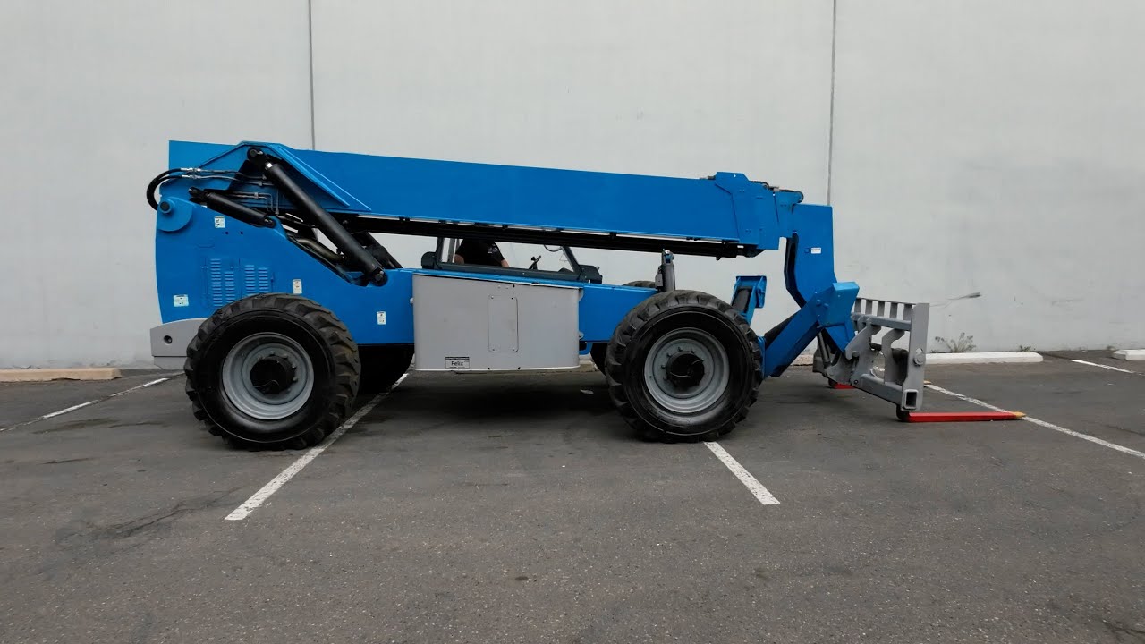 GENIE GTH1056 10,000 lb Diesel #7249 - Telehandler for Sale - YouTube