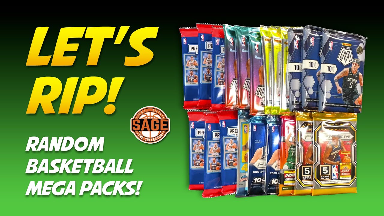Let's Rip! Basketball Packs 🔥 Mega Pack Monday! #'d PC Hit! - YouTube