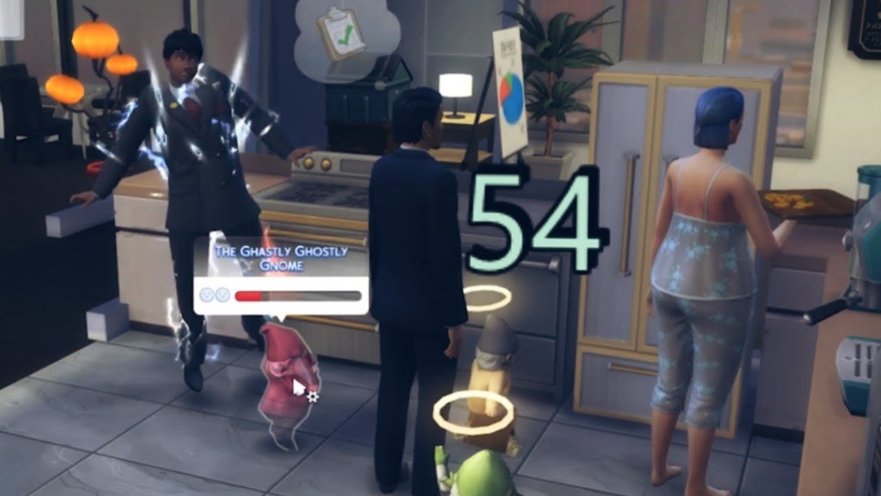 The Sims 4 Ep. 54 - ANGRY GNOME! (HD) - YouTube