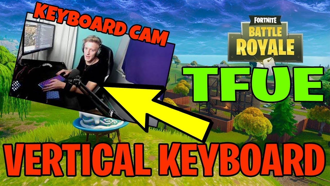 How Fast Is Tfue?? ( Twitch Keyboard Cam) | Fortnite Building - YouTube