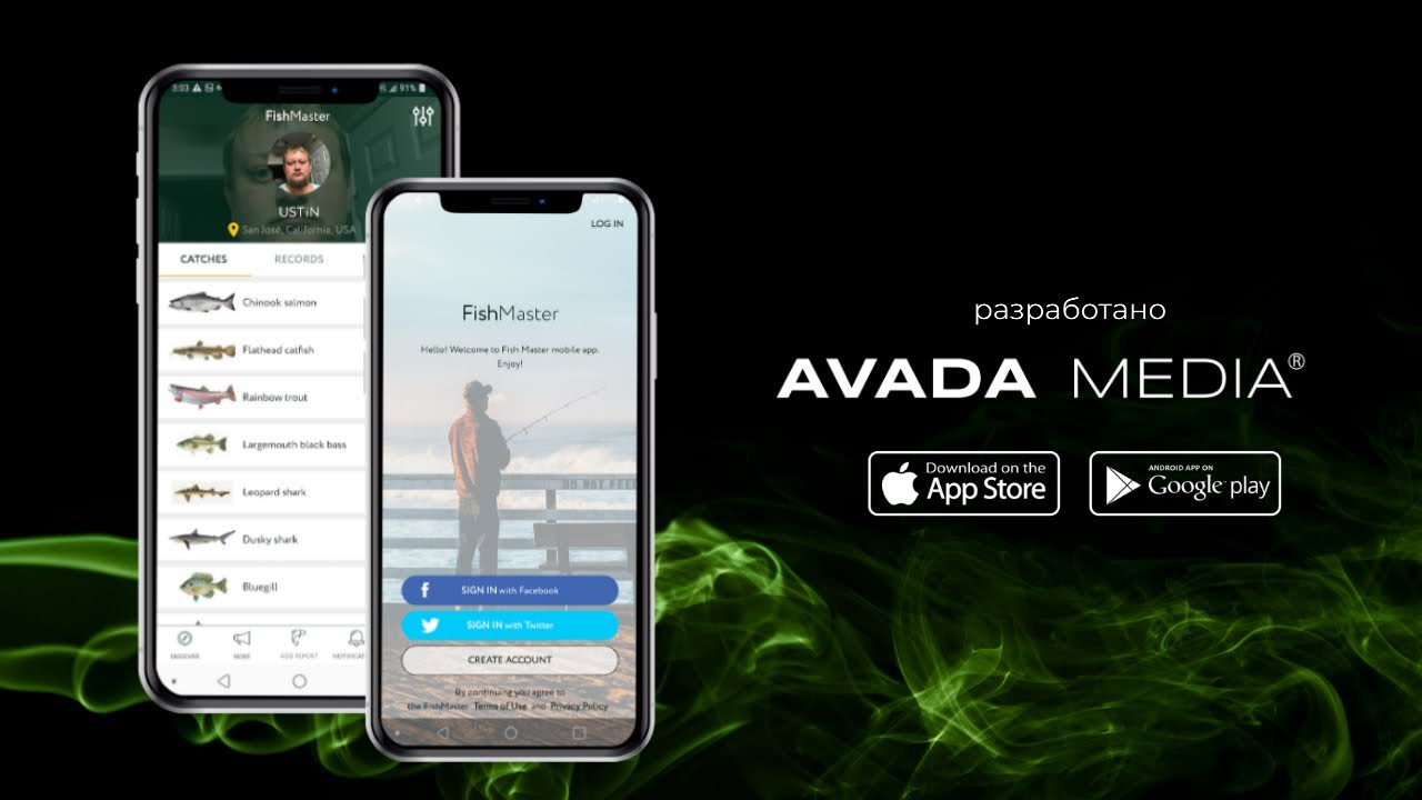 Mobile App FISHMASTER - YouTube