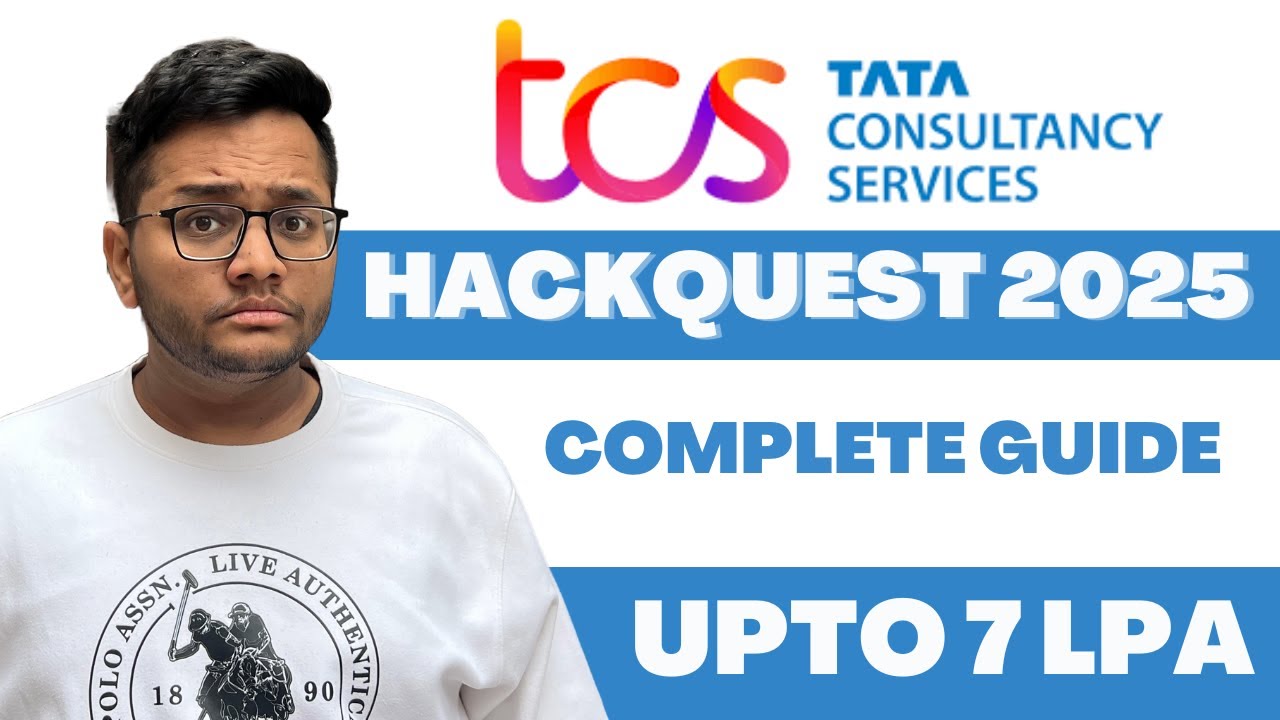 TCS Hackquest 2025 | COMPLETE Preparation Roadmap - YouTube