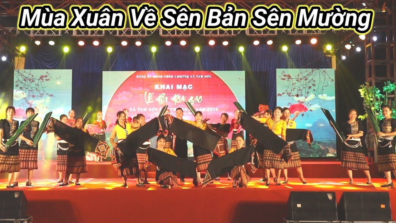 Hát múa mùa xuân sên bản sên mường / người con xứ nghệ. - YouTube