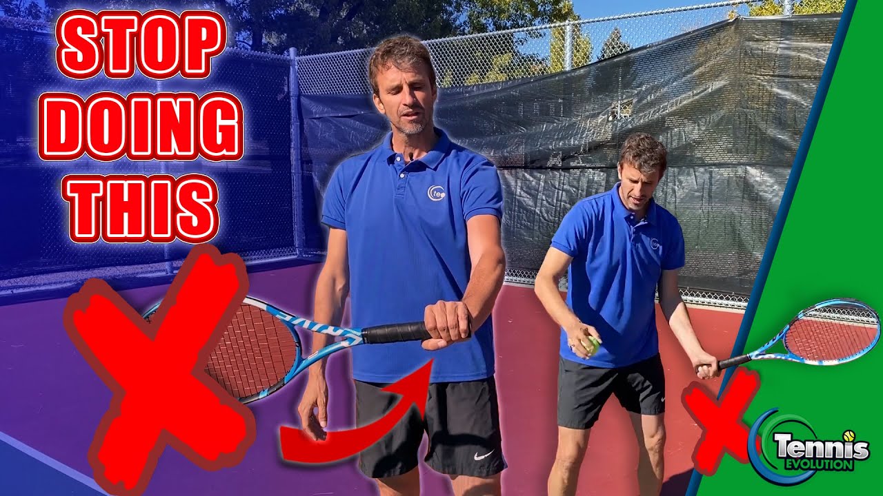 MISTAKE ON FOREHAND TO AVOID - YouTube