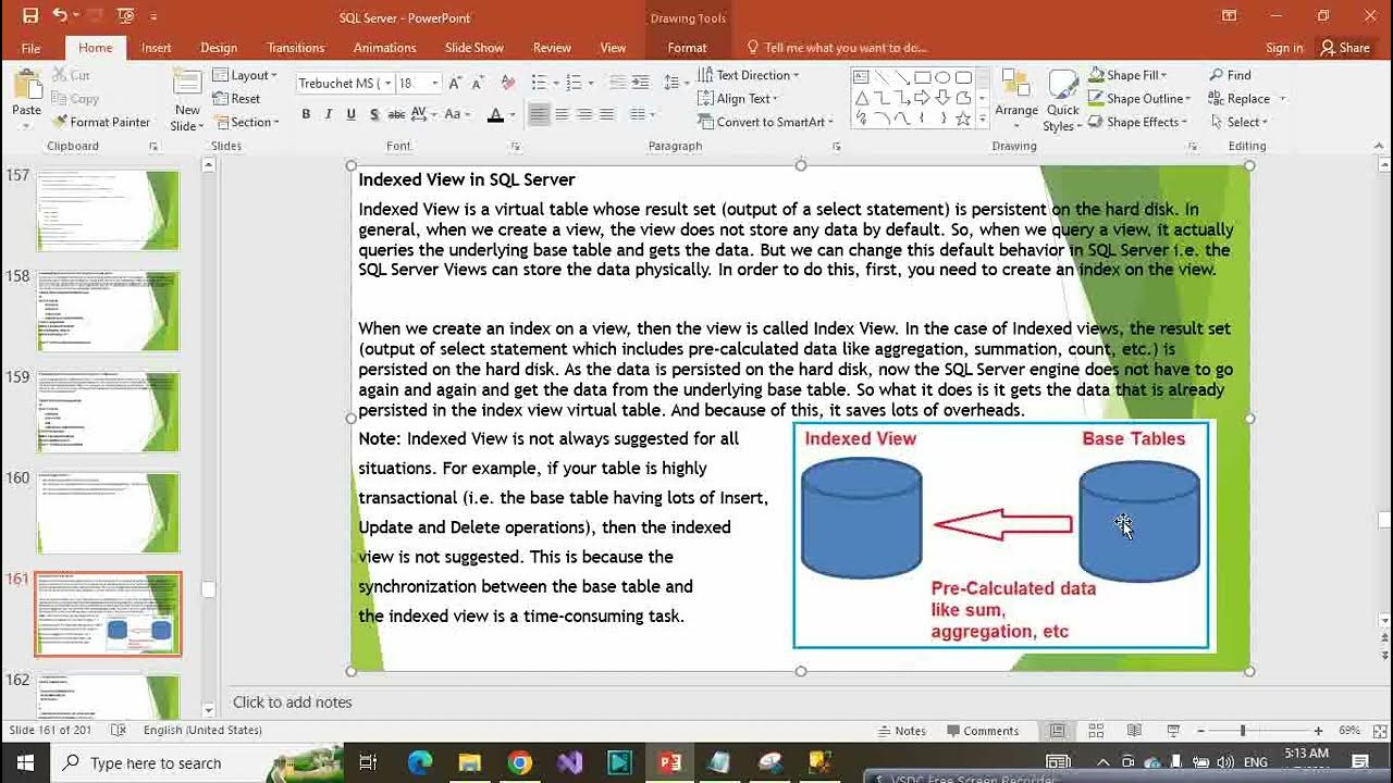 Day-26) Advantages and disadvantages of Views in SQL Server in Hindi | SQL tutorials for bigners ...