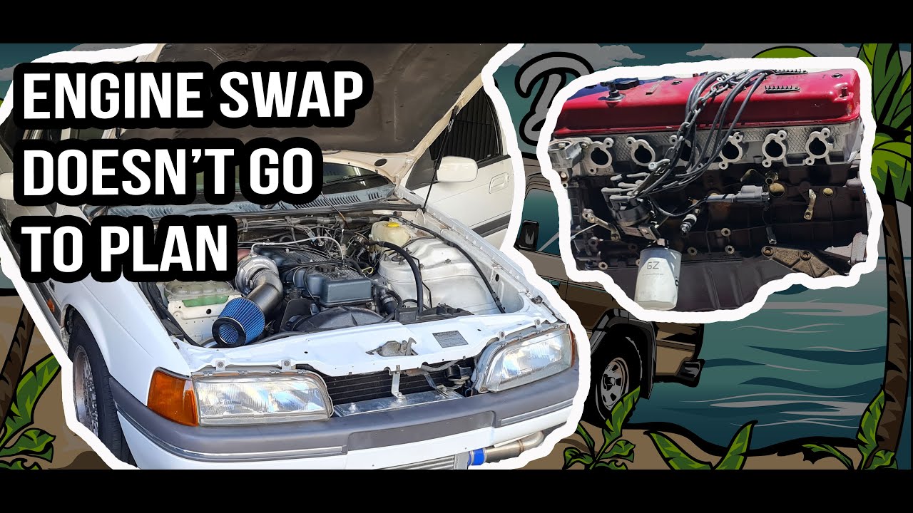 Turbo Falcon: Half Way - Swapping a 4.0 Intech for a Tickford XR6, in ...