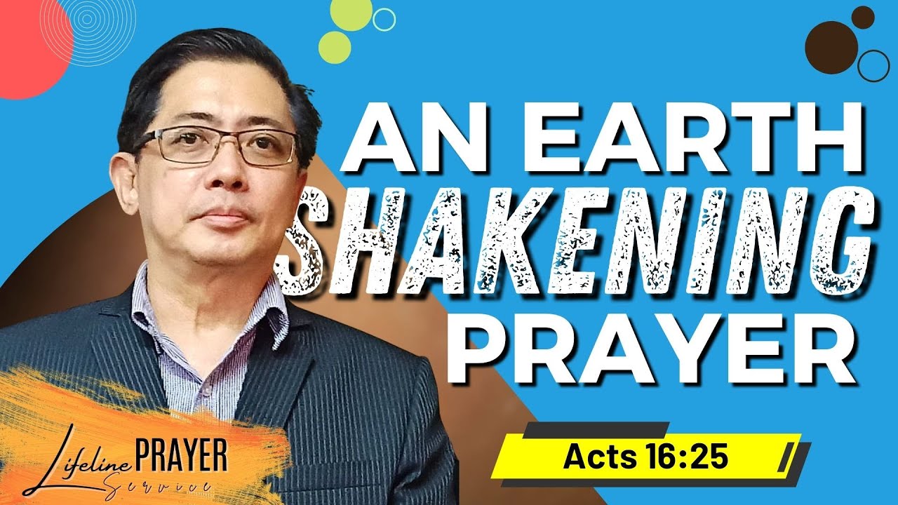 AN EARTH SHAKENING PRAYER | Lifeline Prayer Service | Episode 105 - YouTube