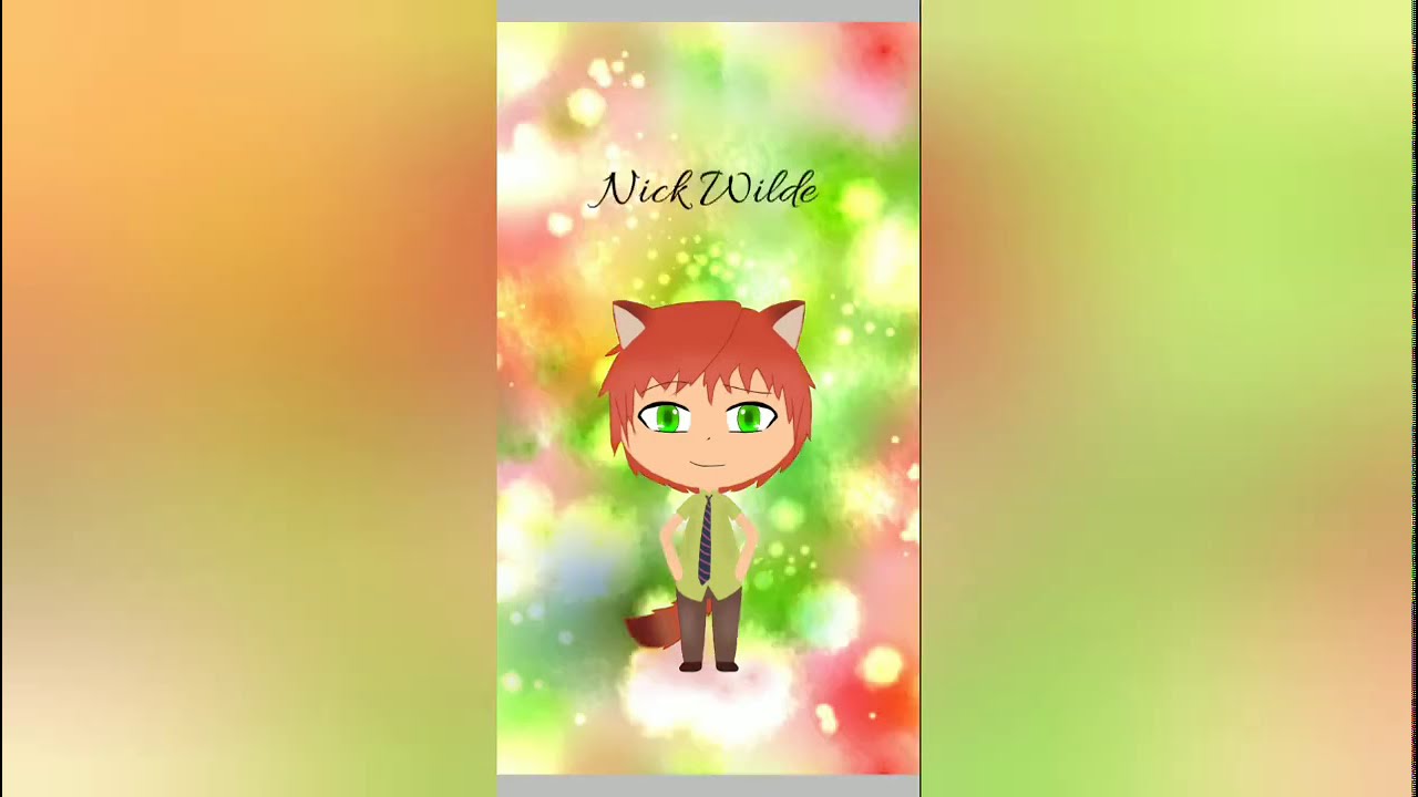 Drawing Nick Wilde from Zootopia in chibi version - YouTube