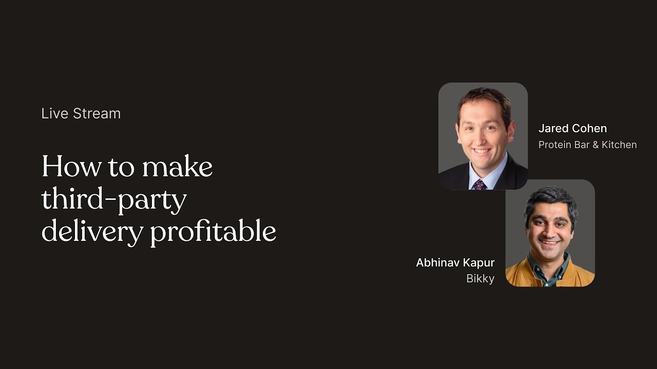 How to make third party delivery profitable - YouTube