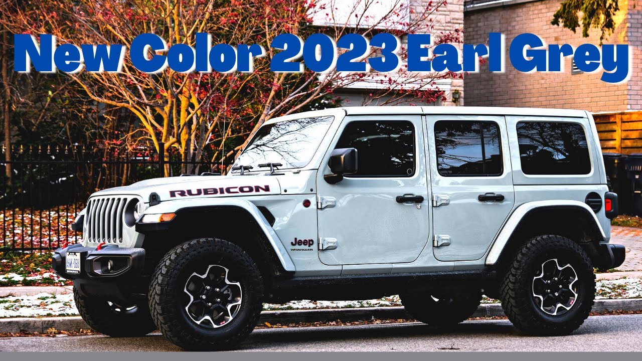 We Got a Wrangler Rubicon Earl Grey 2023 (中文字幕) - YouTube