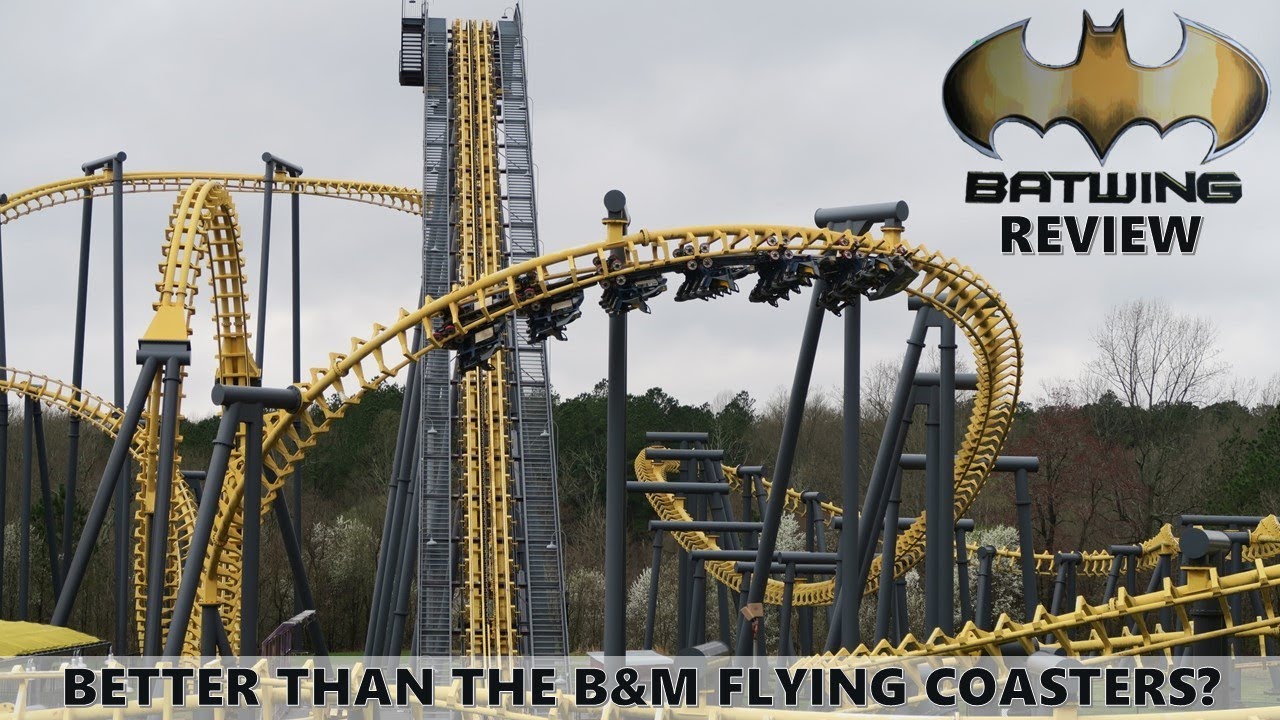 Batwing Review, Six Flags America Vekoma Flying Dutchman | Plus a ...