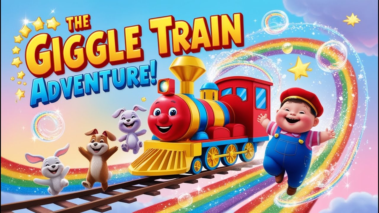 The Giggle Train Adventure|Tainy Tales|kids english songs|#kidssong # ...