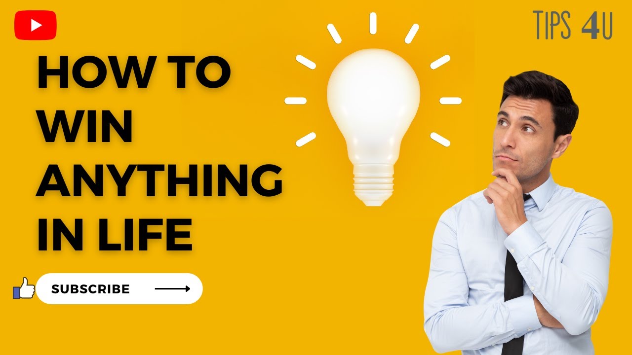 How to Win Anything in Life || How I Become Successful #advice - YouTube