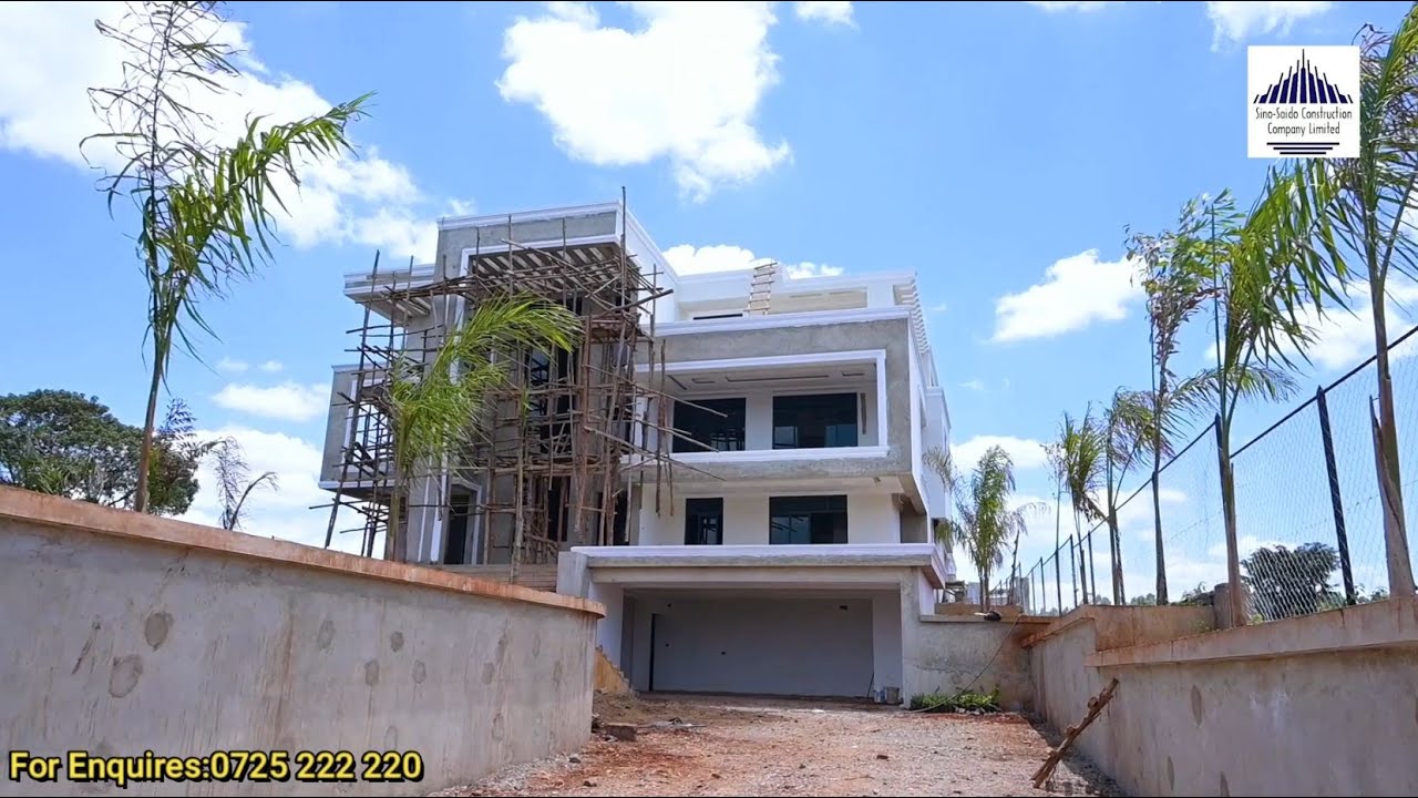 Luxurious Mansion ongoing Migaa Golf Estate - YouTube