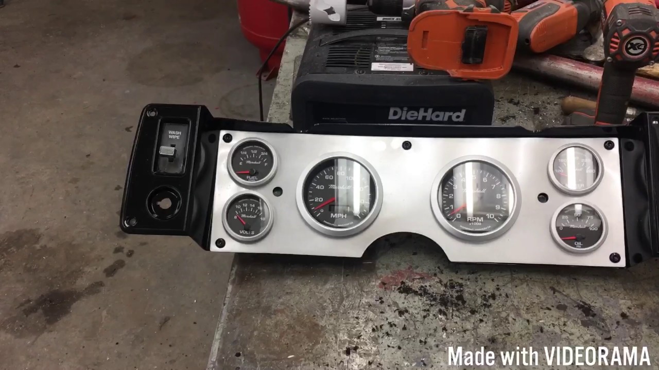 LS Swap gauges Part 1 - YouTube