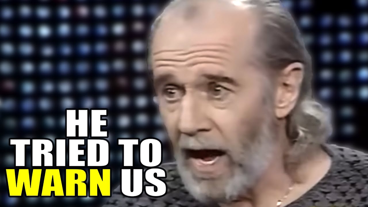 George Carlin Gives Today's Comedians a DEVASTATING Reality Check - YouTube