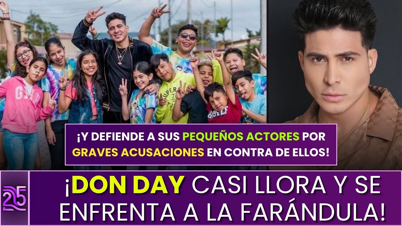 DON DAY SALE EN DEFENSA DE LOS PEQUEÑOS ACTORES | ECUAVISA TC ...
