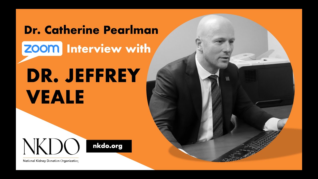 Dr. Jeffrey Veale interviewed by Catherine Pearlman - YouTube