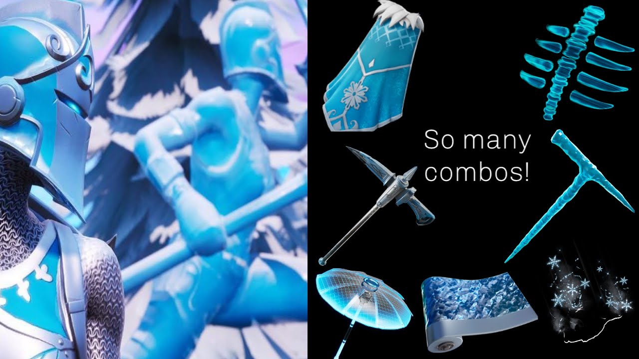 Frozen Red Knight Combos and Gameplay - Fortnite - YouTube