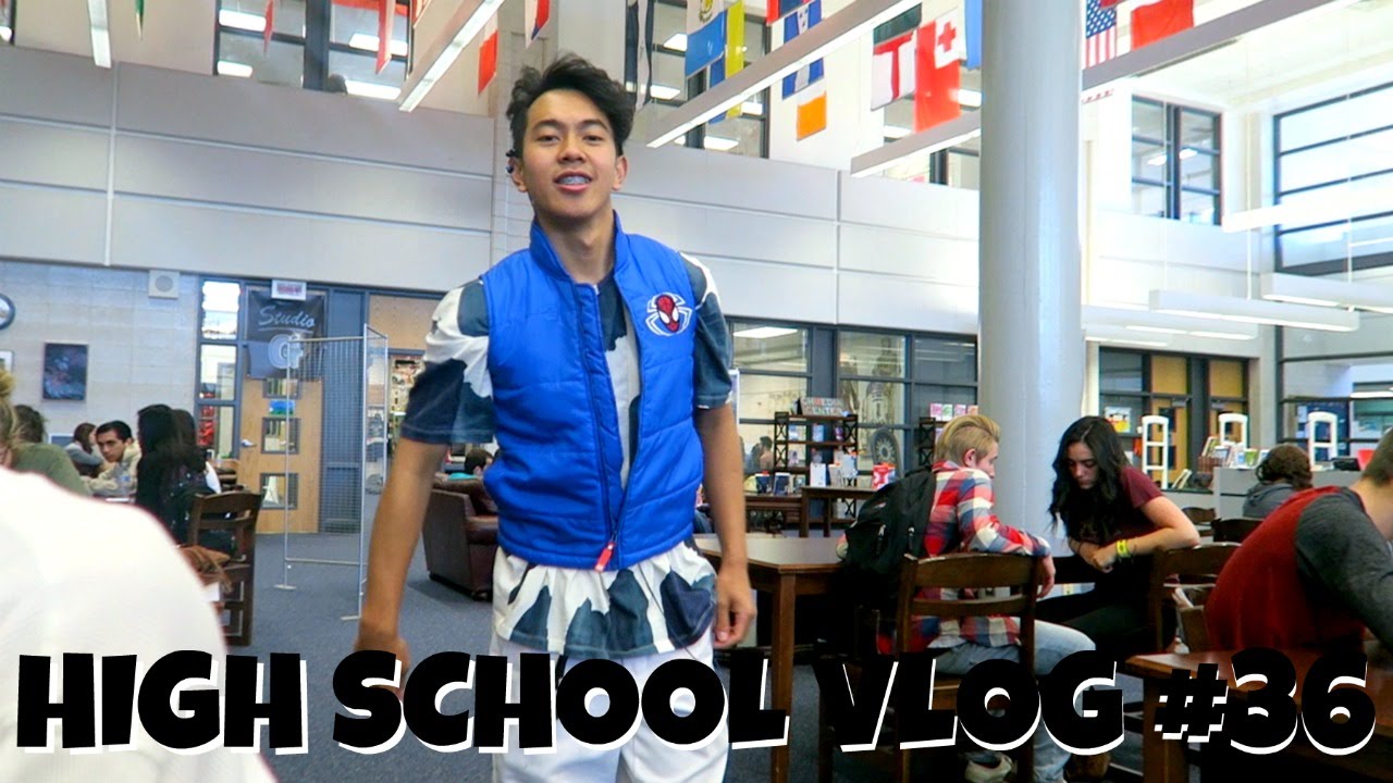 High School Vlog #36 I WORE THIS TO SCHOOL!?!? - YouTube