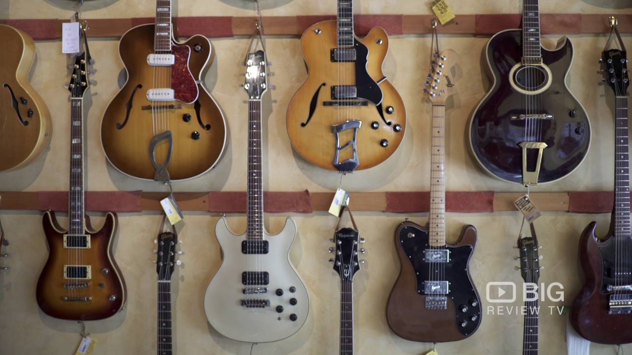 Rufus Guitar Shop in Vancouver BC for Drum Set and Bass - YouTube