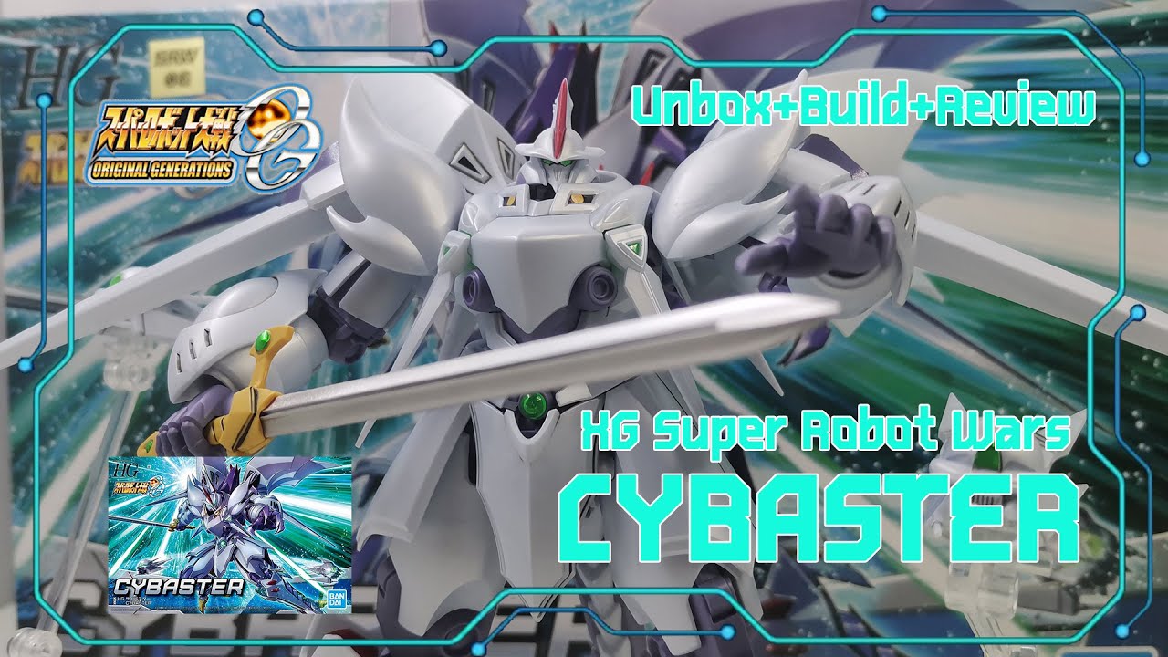 [Unbox+Build+Review] HG SRW OG : CYBASTER - ไซบัสเตอร์ หุ่นพลังเวทย์ ...