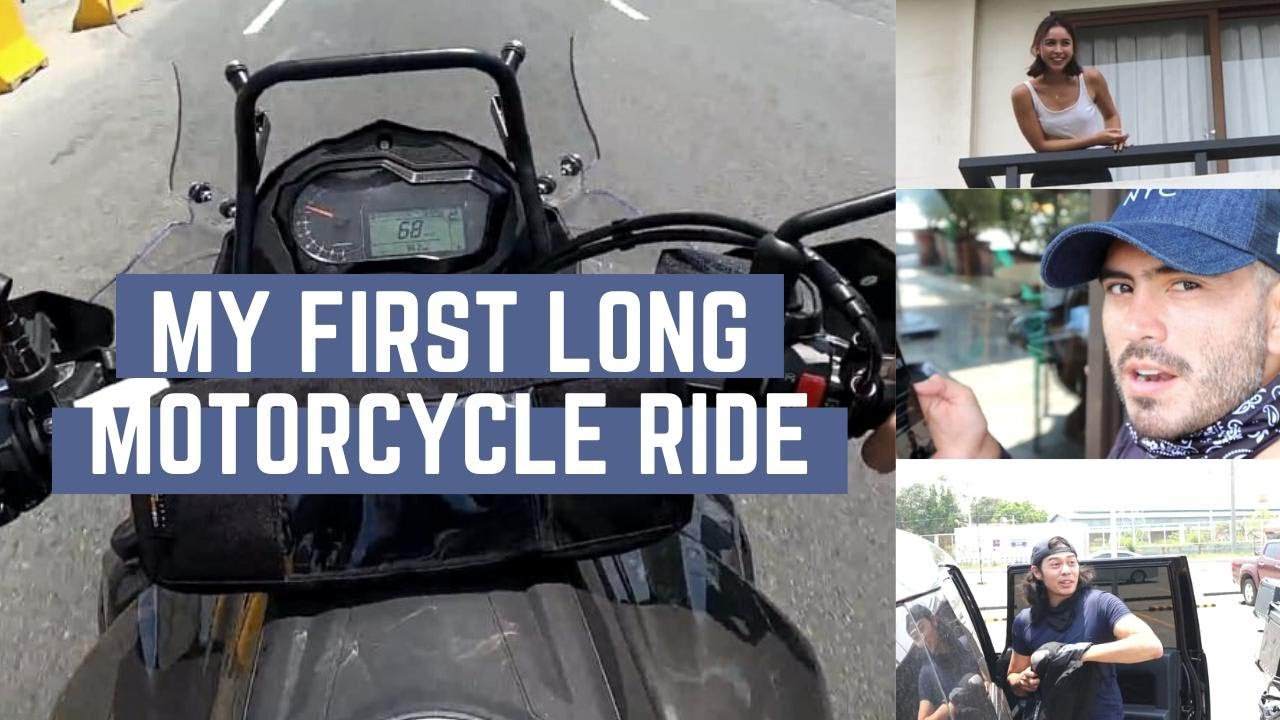 My First Long Motorcycle Ride | Gerald Anderson - YouTube