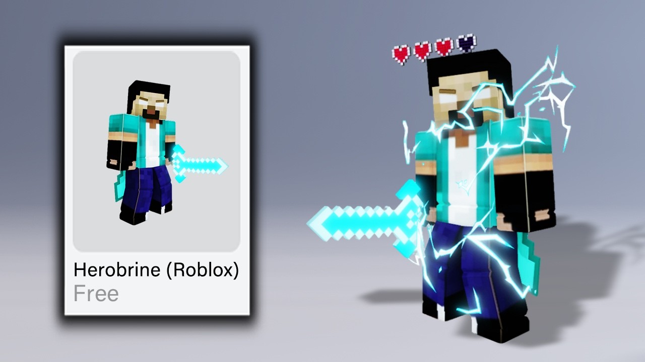 HURRY! 43 NEW FREE ITEM UGC ON ROBLOX 2025 🔥 & HEROBRINE ROBLOX ⛏️📦 ...