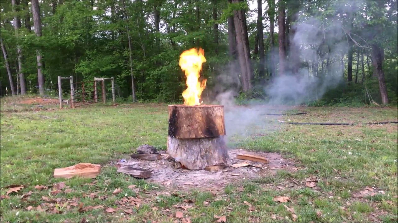 Large swedish fire log - YouTube