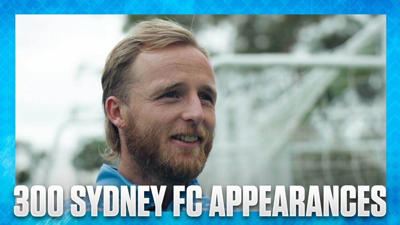 Rhyan Grant reaches 300 SYDNEY FC APPEARANCES | FULL INTERVIEW - YouTube