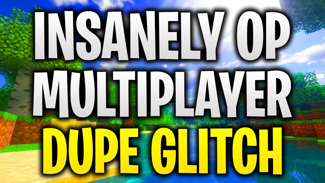 *MULTIPLAYER GLITCH* MINECRAFT BEDROCK REALMS DUPE GLITCH! (Minecraft ...