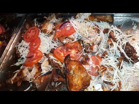 Best ever Ugandan roasted chicken, Street foods, Ugandan cuisine, night ...