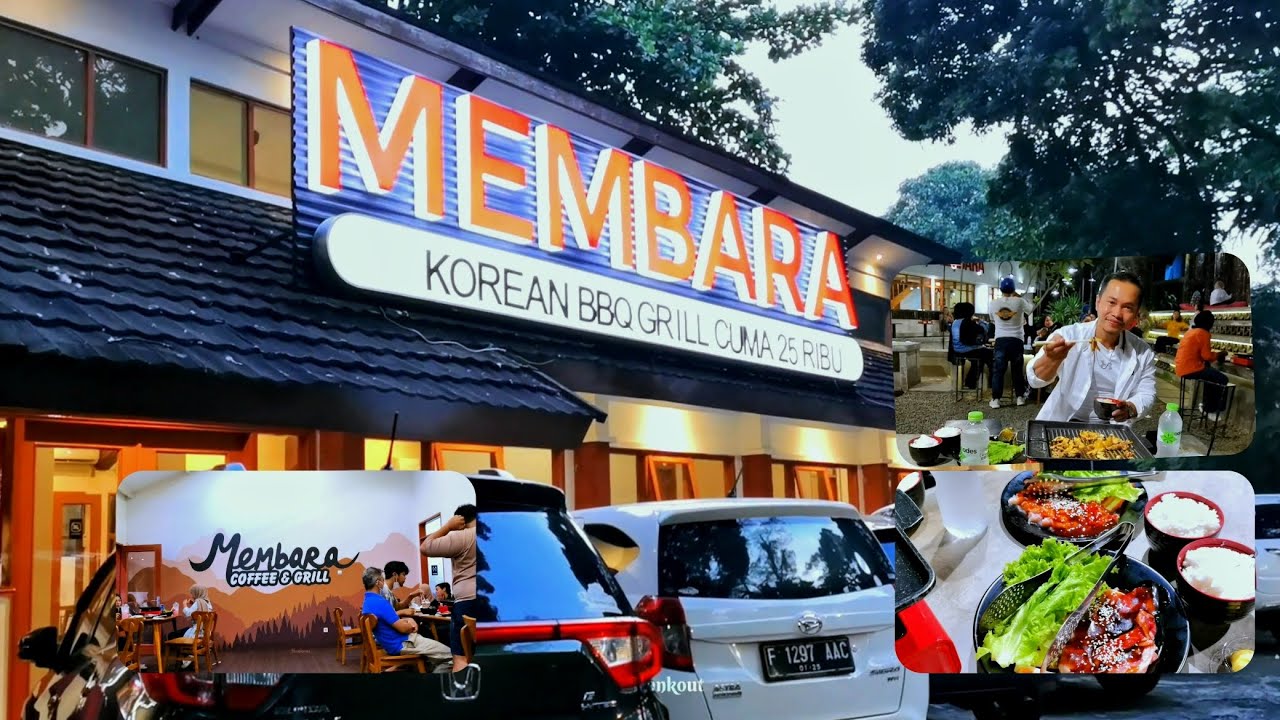 Kulineran di Membara Korean Bbq Grill Cuma 25rb... BOGOR #Hankout - YouTube