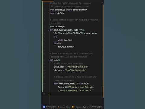 What’s the trick with Python’s with statement? Pythons with Statement The #secret Trick to ...